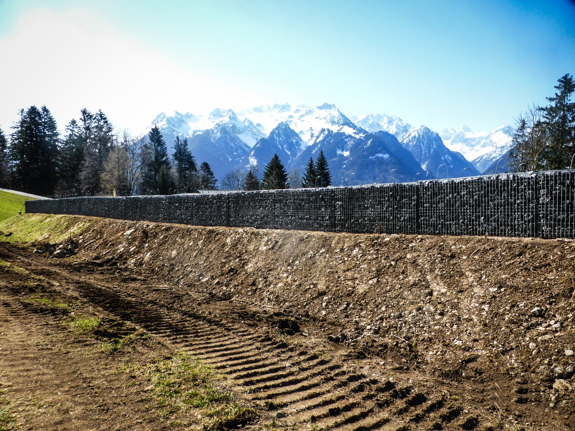 Customer project: rockfall protection in Austria - Rothfuss Best Gabion