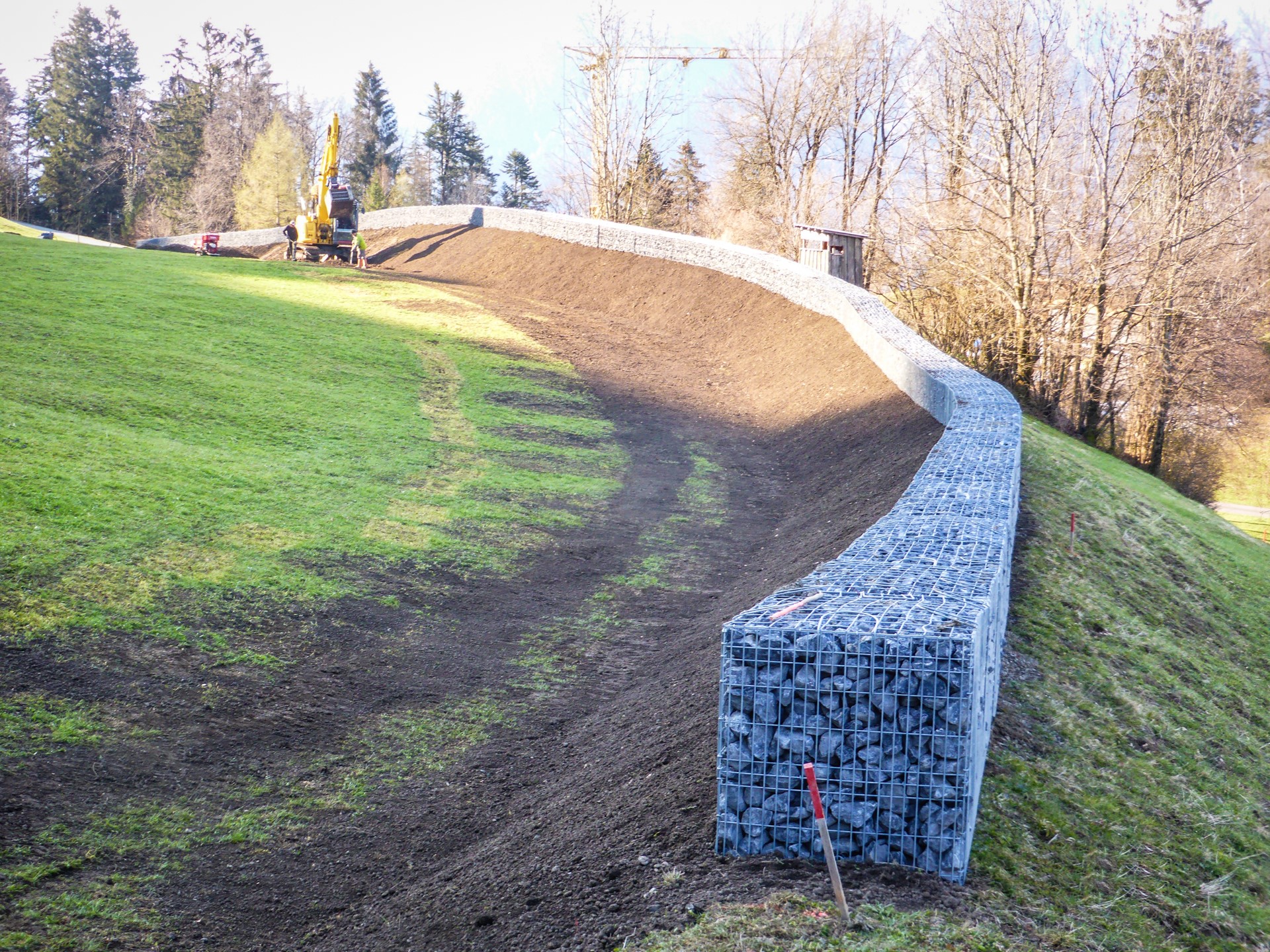 Customer project: rockfall protection in Austria - Rothfuss Best Gabion
